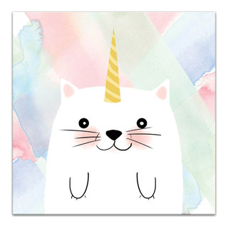 Caticorn Wall Art, 20x20 - Contemporary - Prints And Posters - by ...