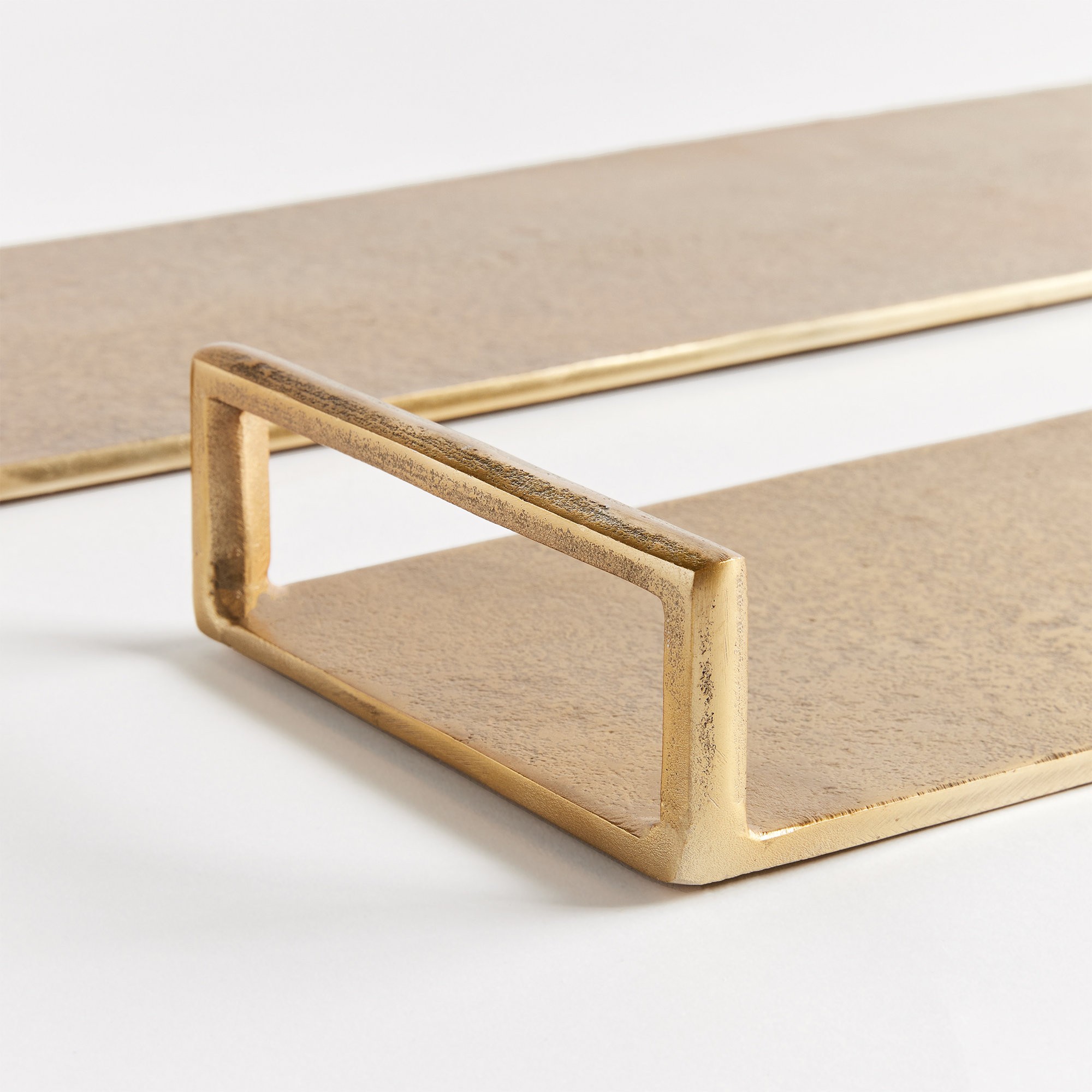 Elora Decorative Narrow Tray Set - Contemporary - Serving Trays - by ...