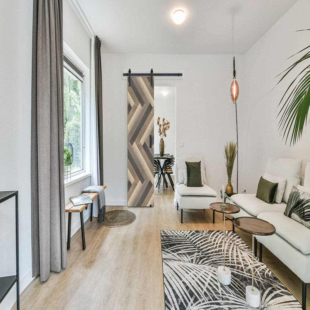 Brazos Zig-Zag Barn Door, 42" X 96" - Farmhouse - Interior Doors - by ...