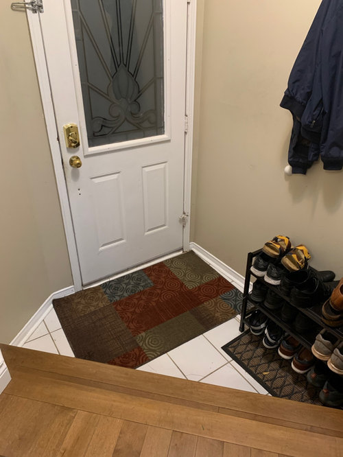 Front Foyer tiles and stair fronts