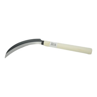 Non Serrated 6.5" Blade Sickle With Wood Handle - Gardening Hand Tools ...