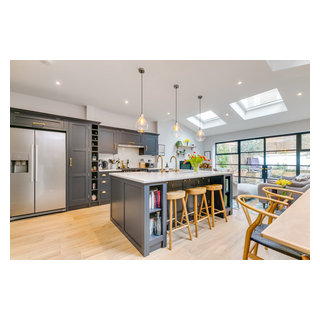 Clapham Ground Floor Flat - Transitional - Kitchen - London - by Click ...
