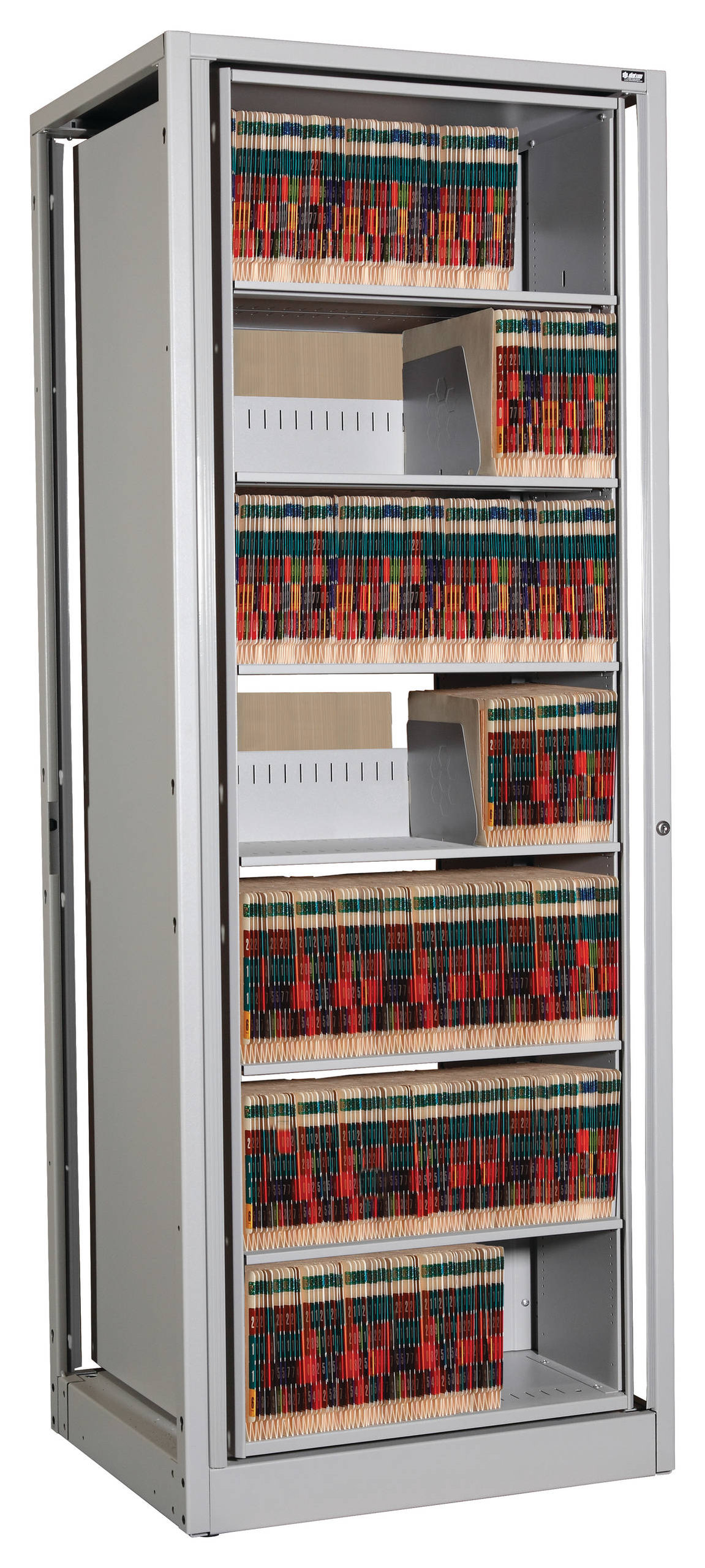 EZ2 Rotary File Shelving, 7 High, Legal Depth Locking Adder ...