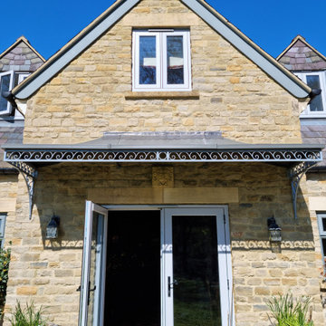 Cantilevered Steel Entry Canopy - Photos & Ideas | Houzz