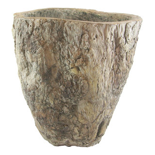 Flower Pot - Rustic - Indoor Pots And Planters - by Gold Eagle USA | Houzz