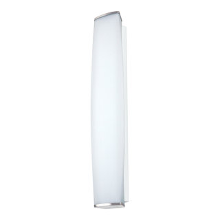 Miranda 3 Light Wall Lighting, Chrome - Modern - Bathroom Vanity ...