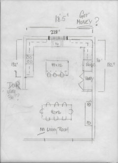 19’x14’ Kitchen Remodel - Floor Plan Help!