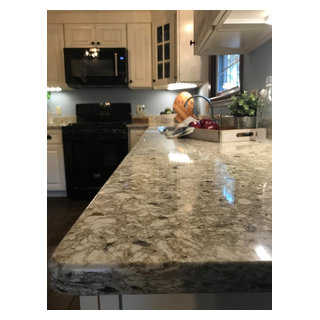 Shoreline Quartz countertops in White Cap - Traditional - Providence ...