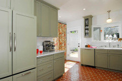 Flush inset for panel ready built in fridge?