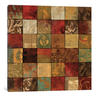 "Treasures I" by Chris Donovan, Canvas Print, 12x12x1.5" - Contemporary ...