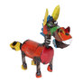 Recycled Metal Springy Donkey, Mini - Contemporary - Garden Statues And ...