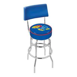 Holland L7C4 Kansas 25" Double-Ring Swivel Counter Stool - Chrome ...