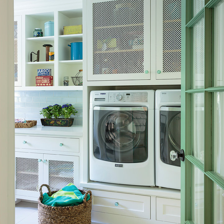 75 Beautiful Beach Style Laundry Room Ideas & Designs - September 2023 ...