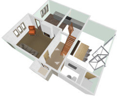 Best layout for family kitchen / dining space in 5.5m x 3.2m room ...