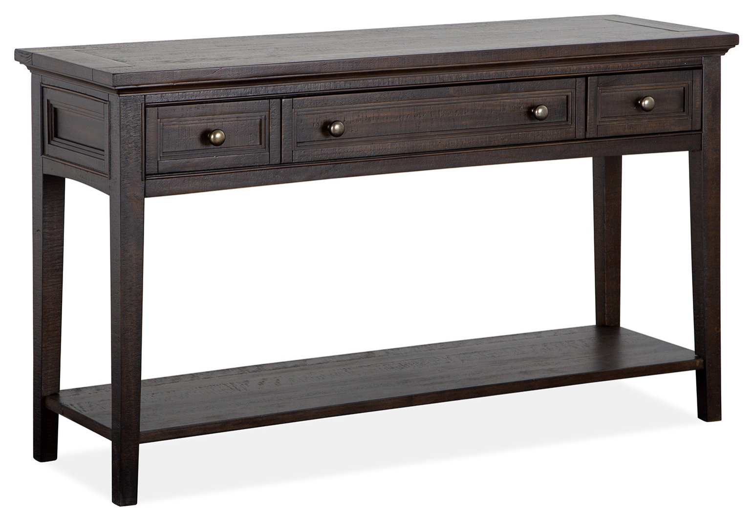 Rectangular Sofa Table - Rustic - Console Tables - by Magnussen Home ...