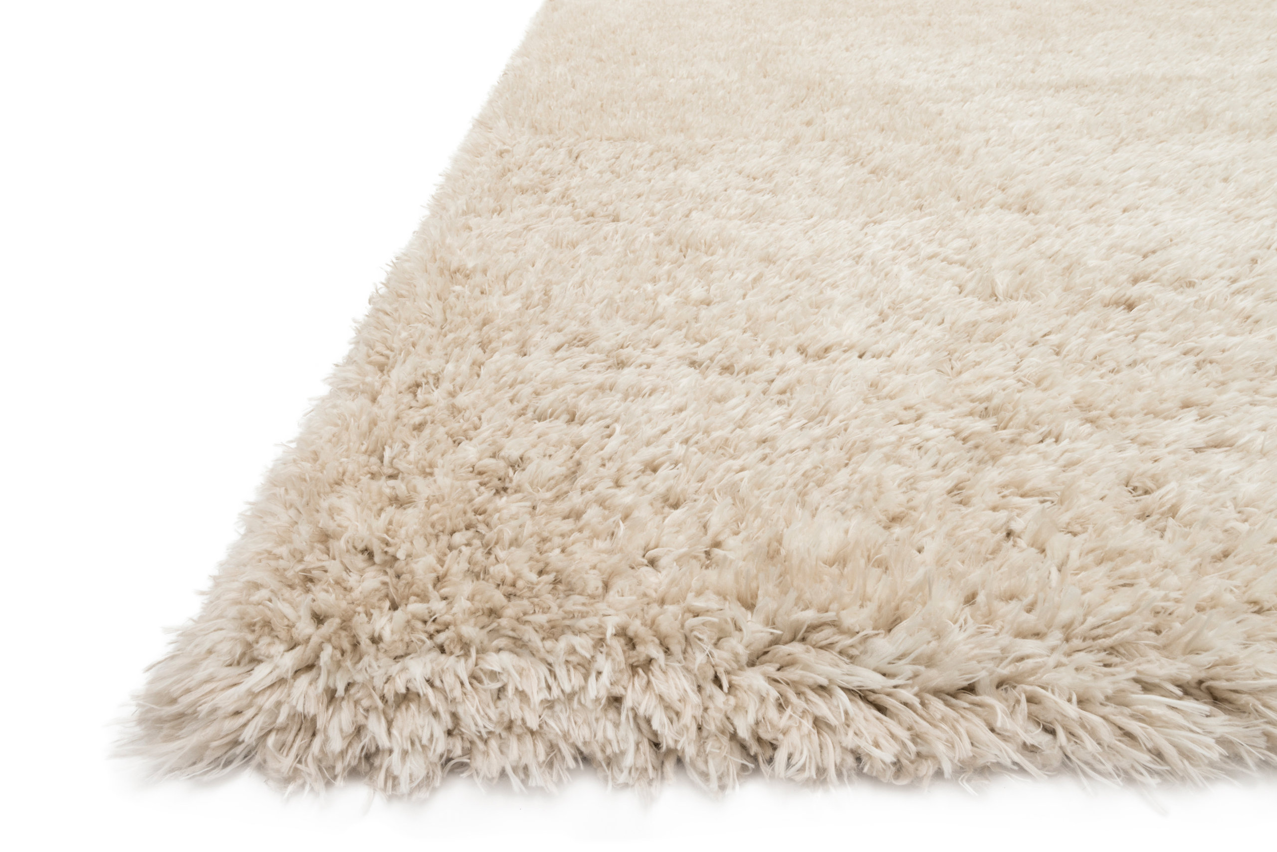 Loloi Kayla Shag Shags Kay-01 Beige 3'9"x5'9" Rug, 3'9"x5'9 ...