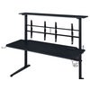 Gewnee Gaming Table w/USB Port, Black - Transitional - Game Tables - by ...