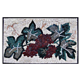 Mosaic Patterns, Moatur, 26" x 15" - Farmhouse - Tile Murals - by ...