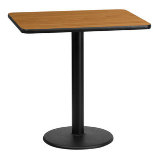 24'' x 30'' Rectangular Natural Laminate Table Top,18'' Round Table ...