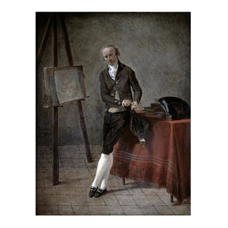 "Artist Portrait" Digital Paper Print by Jacques Henri Sablet, 14"x18 ...