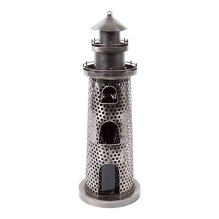 Unique Decorative Lighthouse Iron Wine Presenter, 4.5"x15" - Beach ...