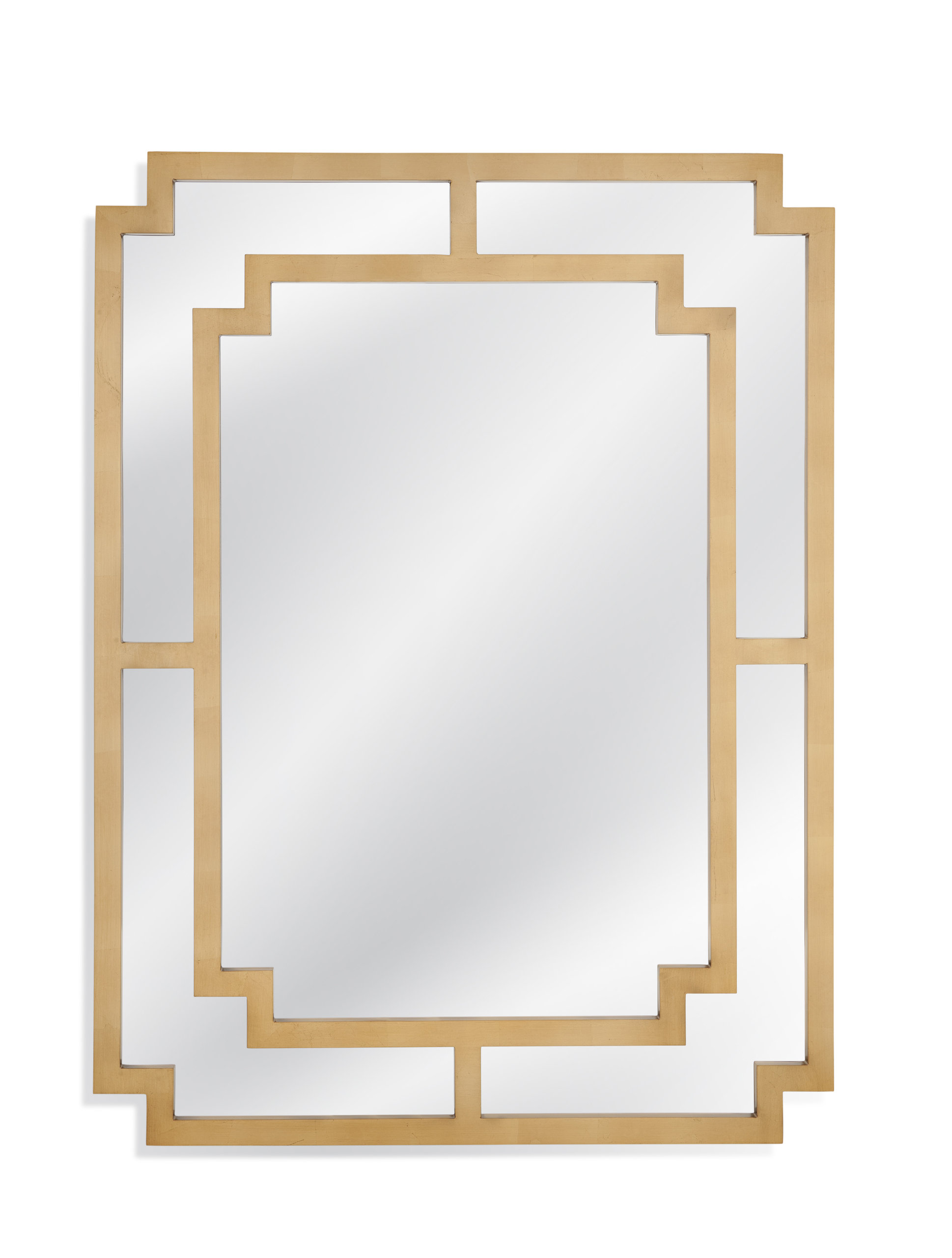 Connor Wall Mirror - Gold - Contemporary - Wall Mirrors - by Bassett ...