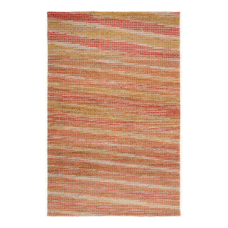 Safavieh Marbella Mrb851A Striped Rug, Natural/Red, 4'x6 ...