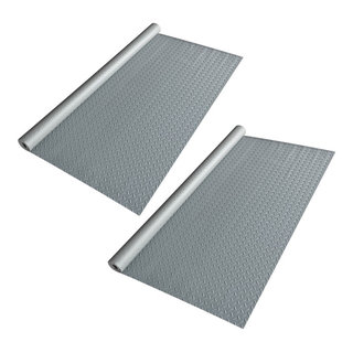 Yescom Garage Floor Mat Roll Diamond Car Parking Cover Trailer PVC, 9x4 ...