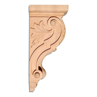 Atlanta Wood Corbel, Small - Traditional - Corbels - by More Than ...