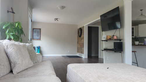 Extended living room