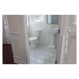 Cummings no. 2 - Traditional - Powder Room - Detroit - by Madelyn ...