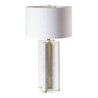 Marble Cross Table Lamp - Transitional - Table Lamps - by HedgeApple ...