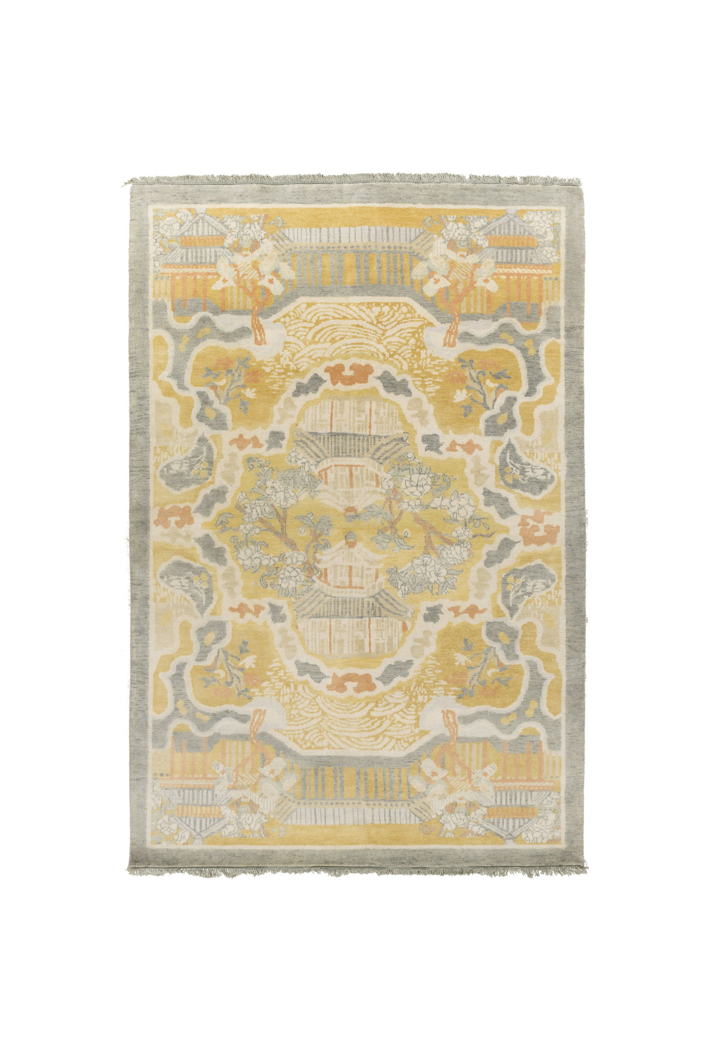Geisha Area Rug, 5' x 8' - Asian - Area Rugs - by Surya | Houzz