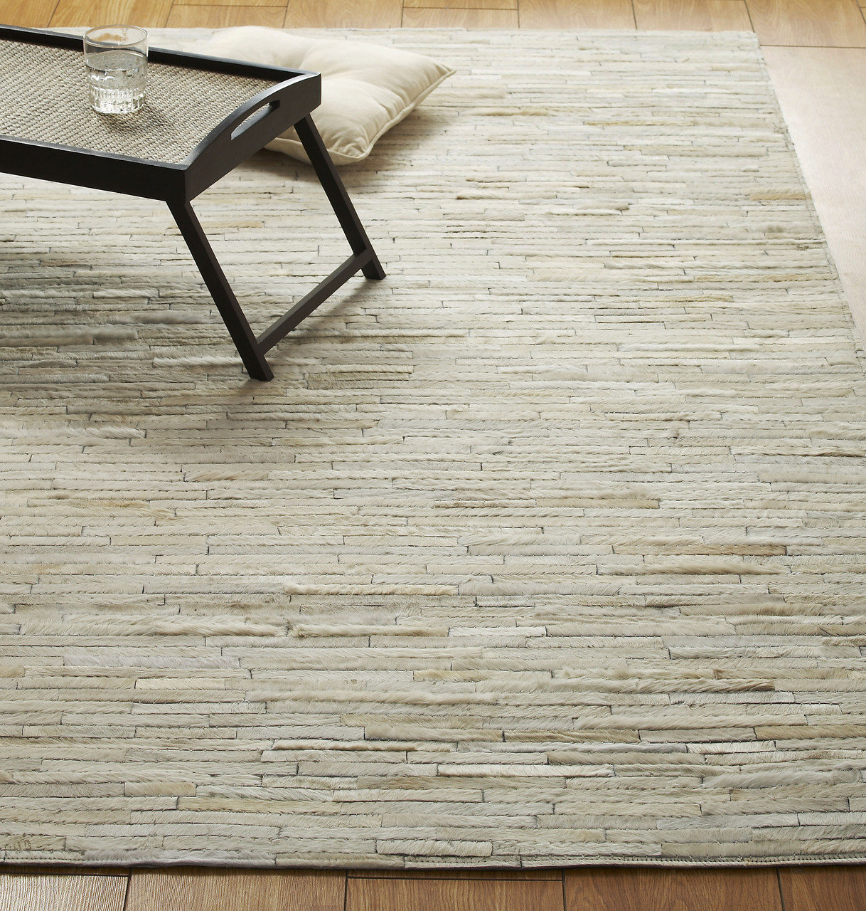 Victoria Cowhide Patchwork Rug, 8'x5' - Contemporary - Area Rugs - by ...