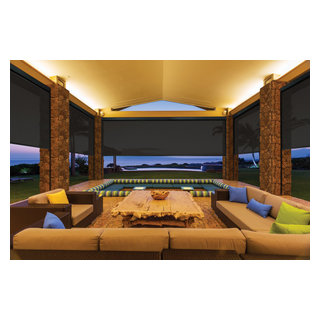 Exterior Shade Systems - Zipper Track - Modern - Patio - Austin - by ...
