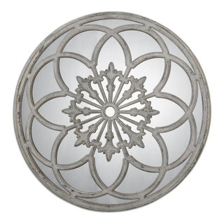 Uttermost 13868 Conselyea Round Mirror - Farmhouse - Wall Mirrors - by ...