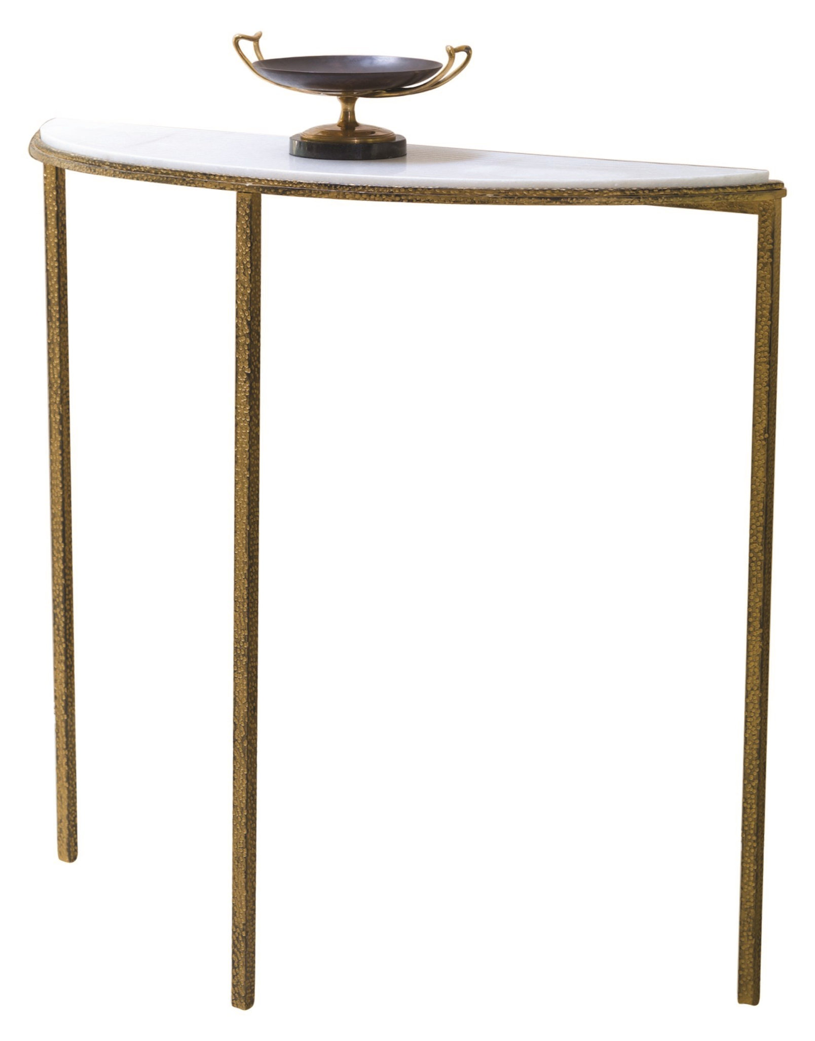 Hammered Gold Console - Contemporary - Console Tables - by Lighting ...