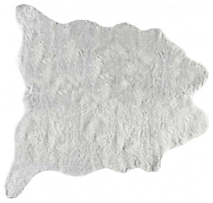 Grey Animal Print Area Rug - Contemporary - Novelty Rugs - by HomeRoots ...