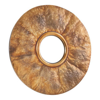 Mars Mirror, 38" Dia. - Traditional - Wall Mirrors - by GO HOME LTD | Houzz