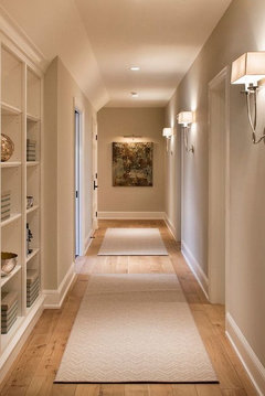 Long Entry/Hallway with Off-Center Door