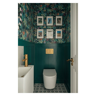 Putney Pantry House - Transitional - Powder Room - London - by Rider ...