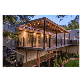 Timber Ridge deck - Craftsman - Deck - Sacramento - by Stone Ridge ...