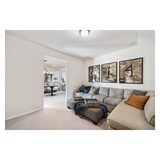 Copper Bend - Linz Plan - Newmark Homes - Transitional - Home Theater ...