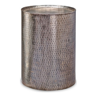 Carson End Table Pewter - Industrial - Side Tables And End Tables - by ...