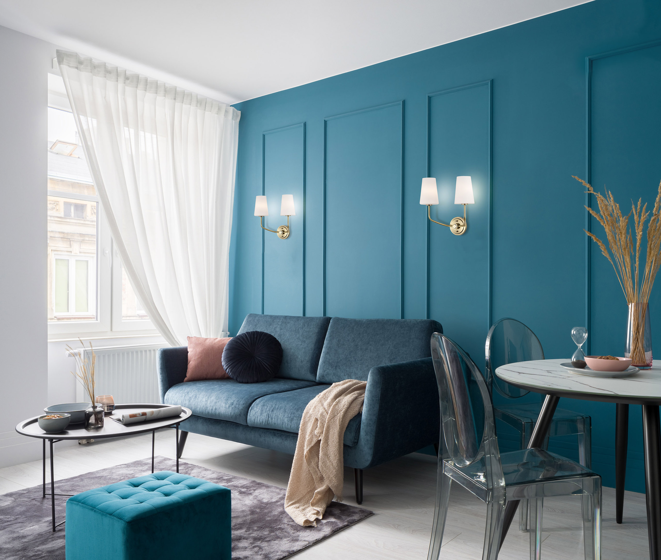 Cordello 2 Light Sconce - Transitional - Wall Sconces - by Satco ...