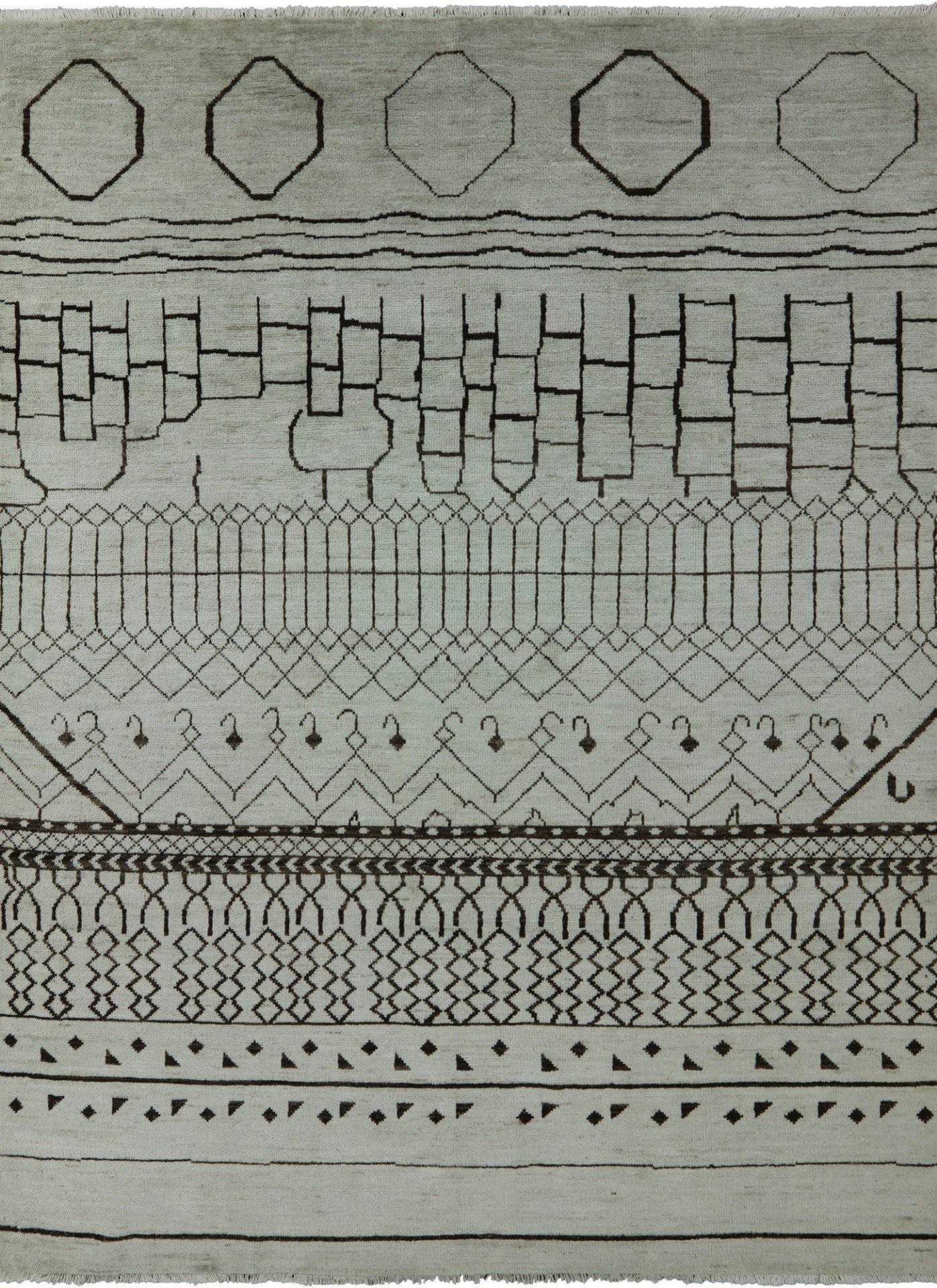 Tribal Moroccan Handmade Area Rug 8x10, P5980, 7'10"x10'2 ...