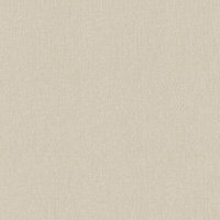 Sydney Beige Faux Linen Wallpaper, Bolt - Transitional - Wallpaper - by ...