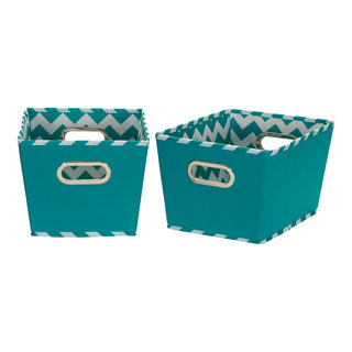 Fabric Storage Bins - Contemporary - Storage Bins And Boxes - by ...
