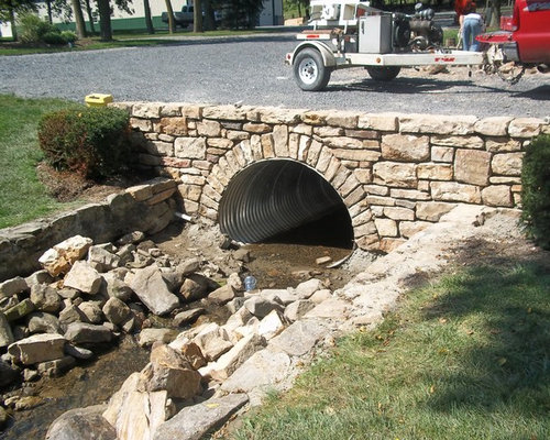 Stone Culvert Home Design Ideas, Pictures, Remodel and Decor