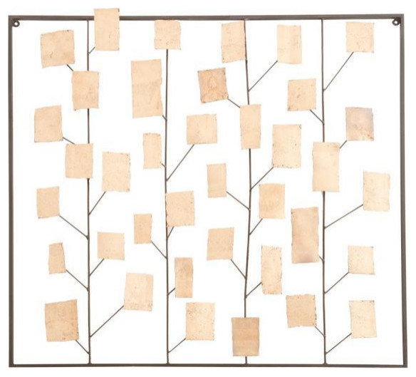 Iron Tree Wall Art - Contemporary - Metal Wall Art - by Lighting ...